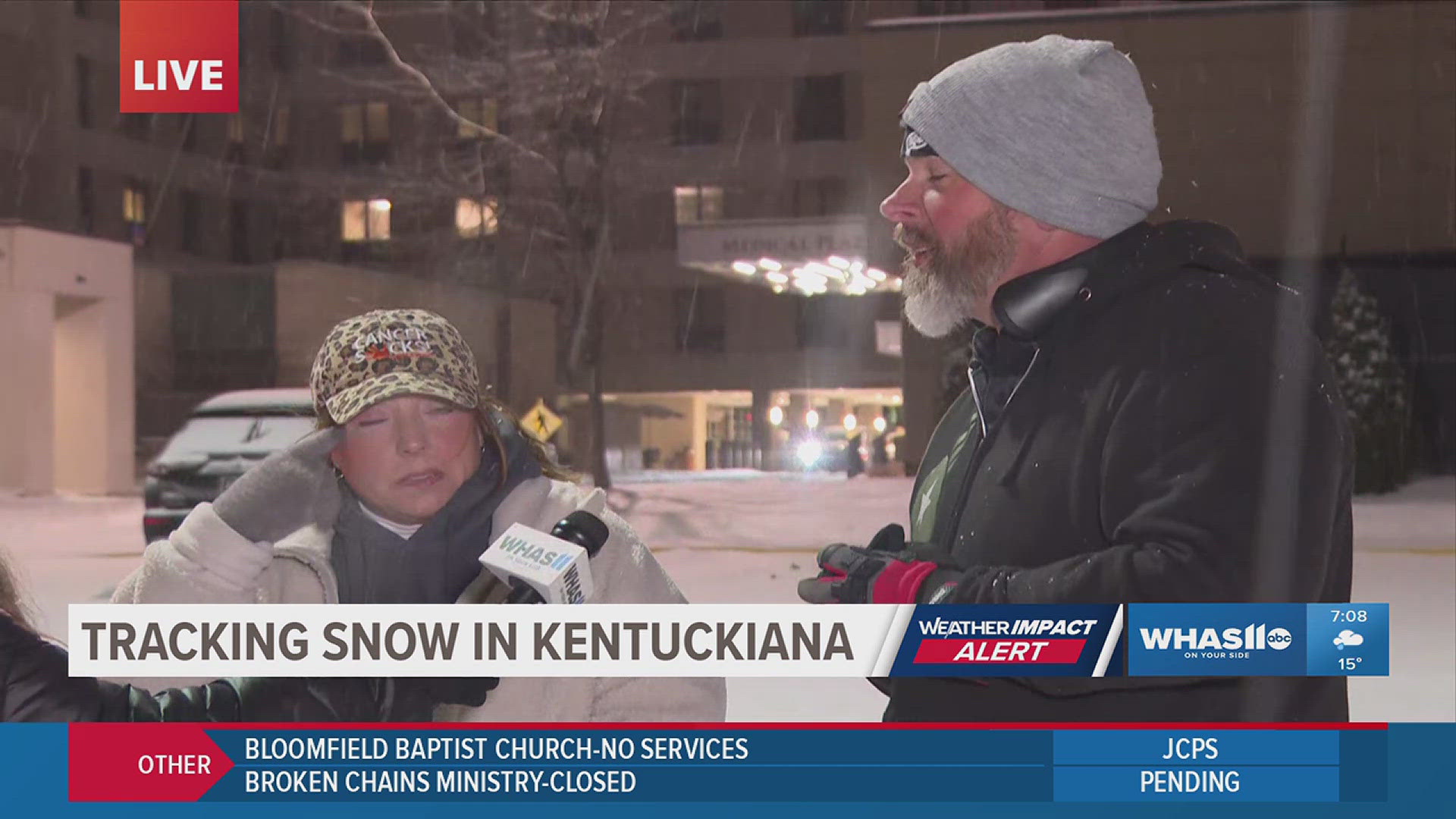 Nurses and first responders get help navigating snow-covered roads ...