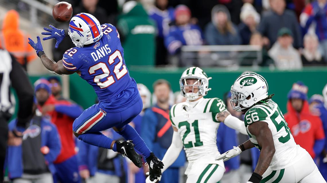 Bills rookie Ray Davis shines in MNF win over Jets | whas11.com