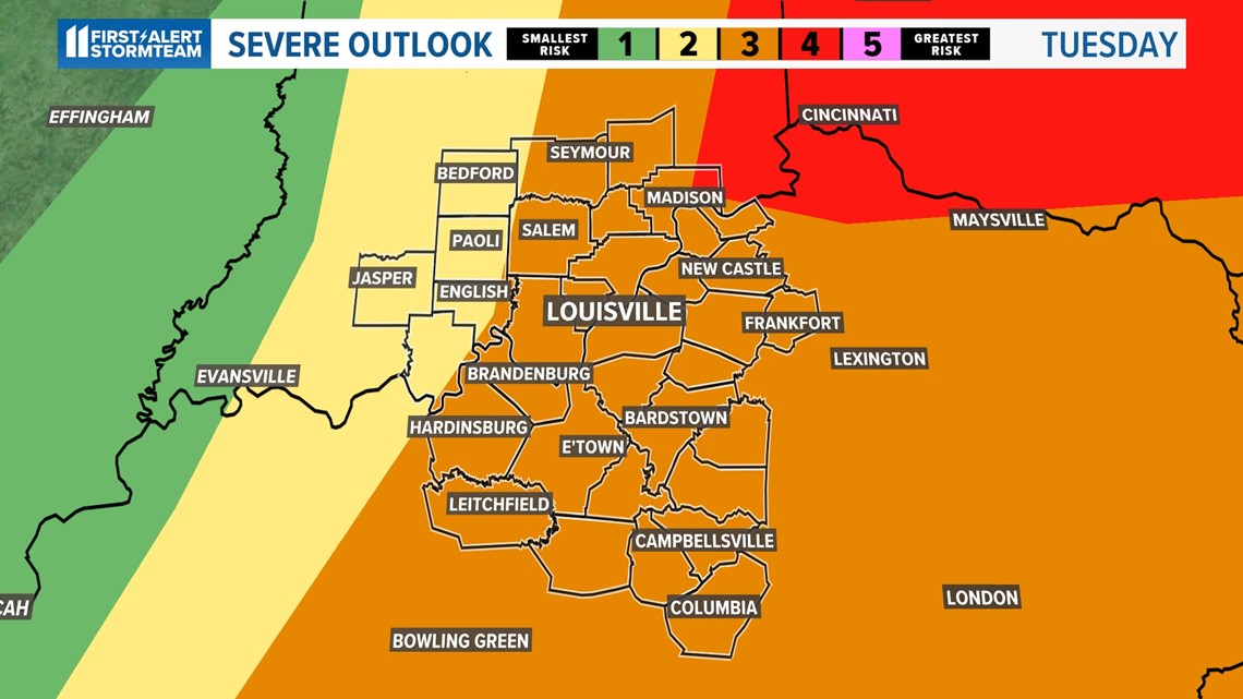 Risk of severe storms, hail and tornadoes in Kentucky, Indiana | whas11.com