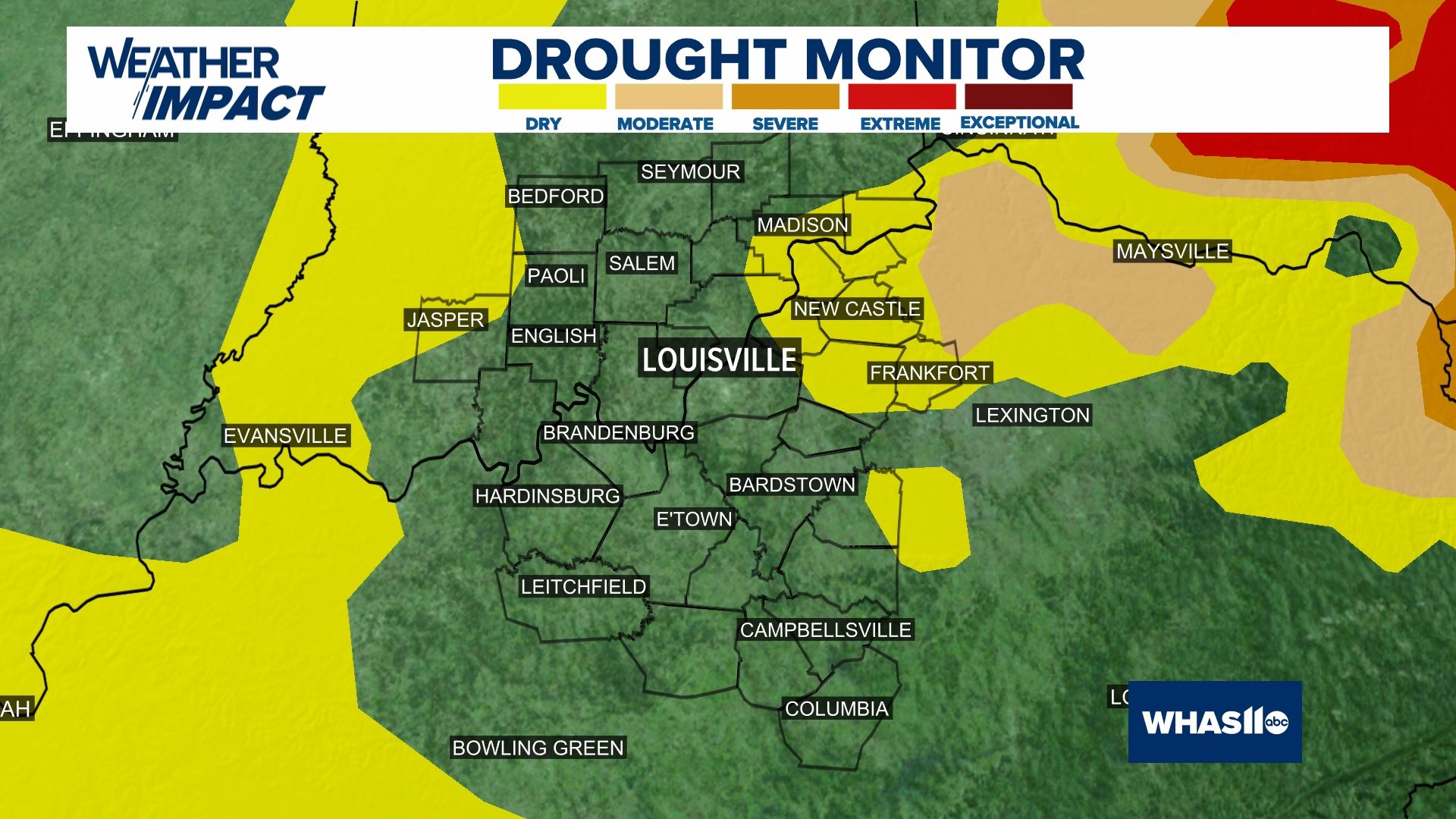 Extreme heat descends upon Louisville | Weather Impact | whas11.com