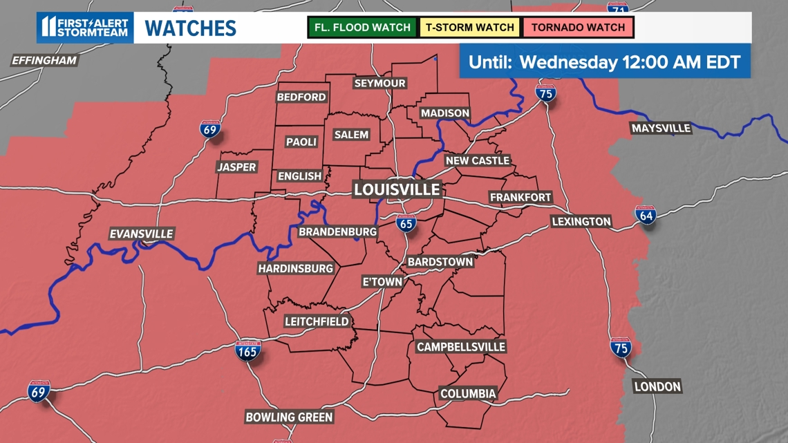 Beryl remnants in Kentucky: Enhanced risk for severe weather | whas11.com