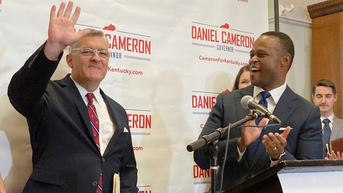 Republican Daniel Cameron picks Robby Mills at Lietenant Governor | whas11.com