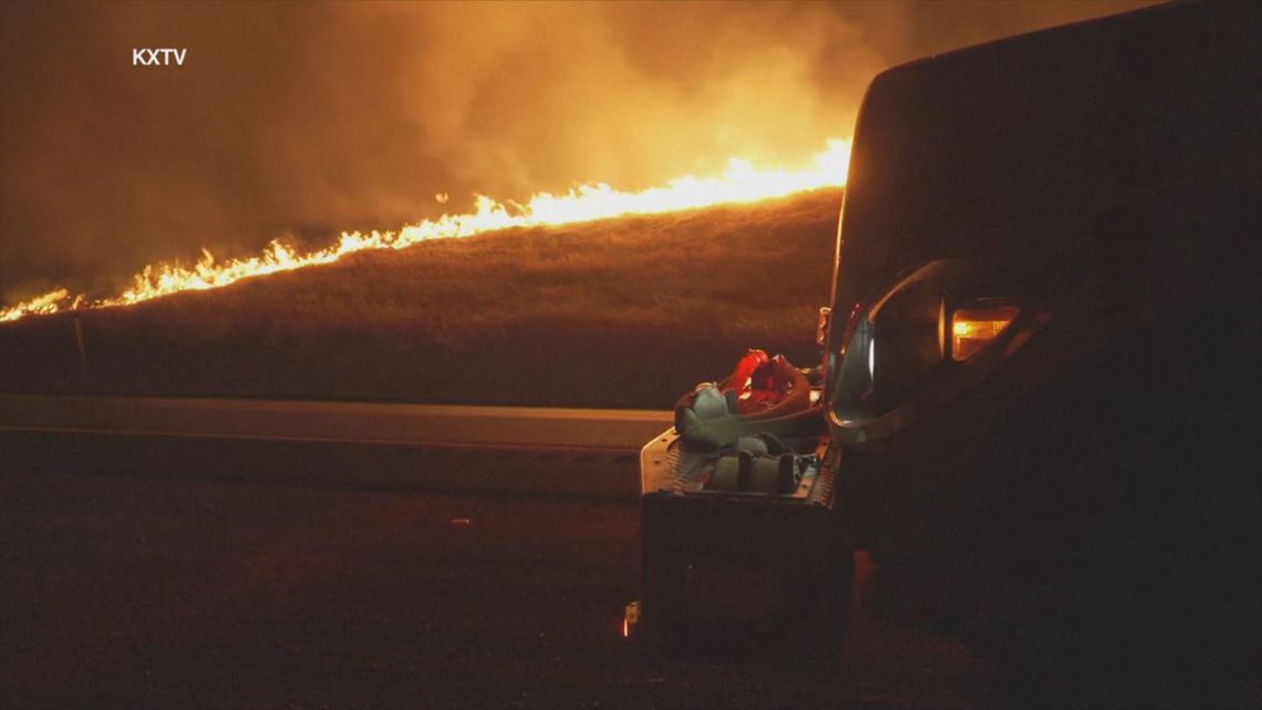 California faces major heatwave as crews battle 'Corral Fire' | whas11.com