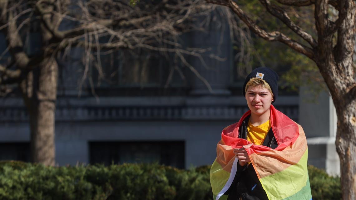 Louisville rally calls out anti-LGBTQ bills in Kentucky | whas11.com