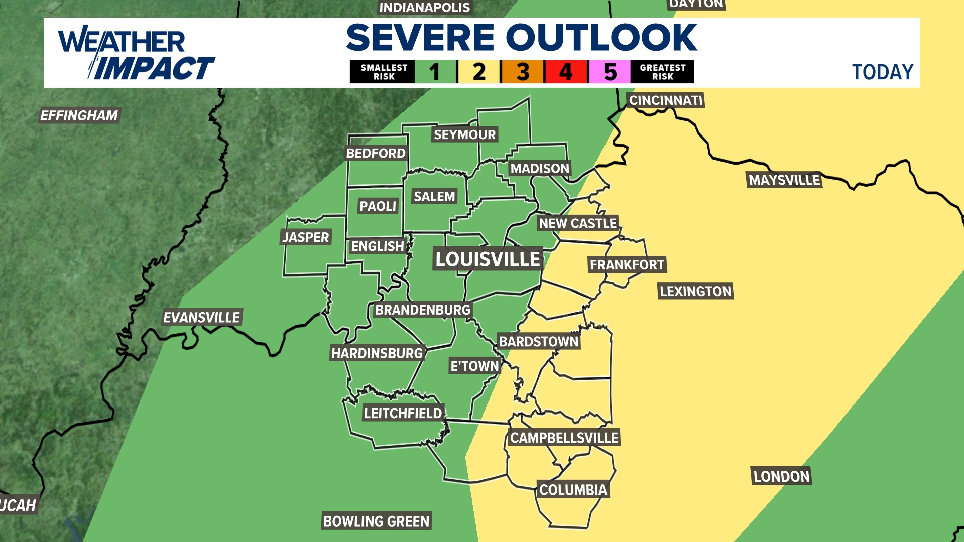 Strong storms expected in Louisville on Monday; Here's what time ...