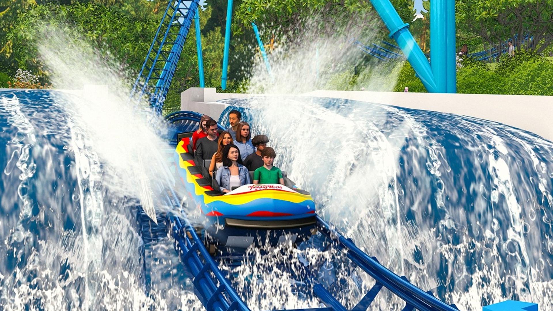 Holiday World in Indiana unveils plans for $22 million water roller ...