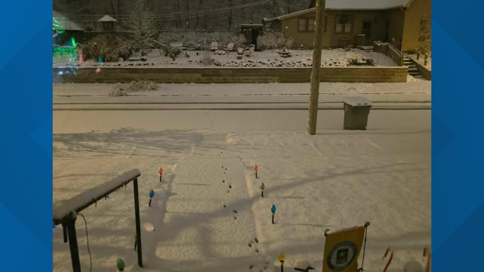 PHOTOS: Viewer photos of first snowfall of the season in Kentucky ...