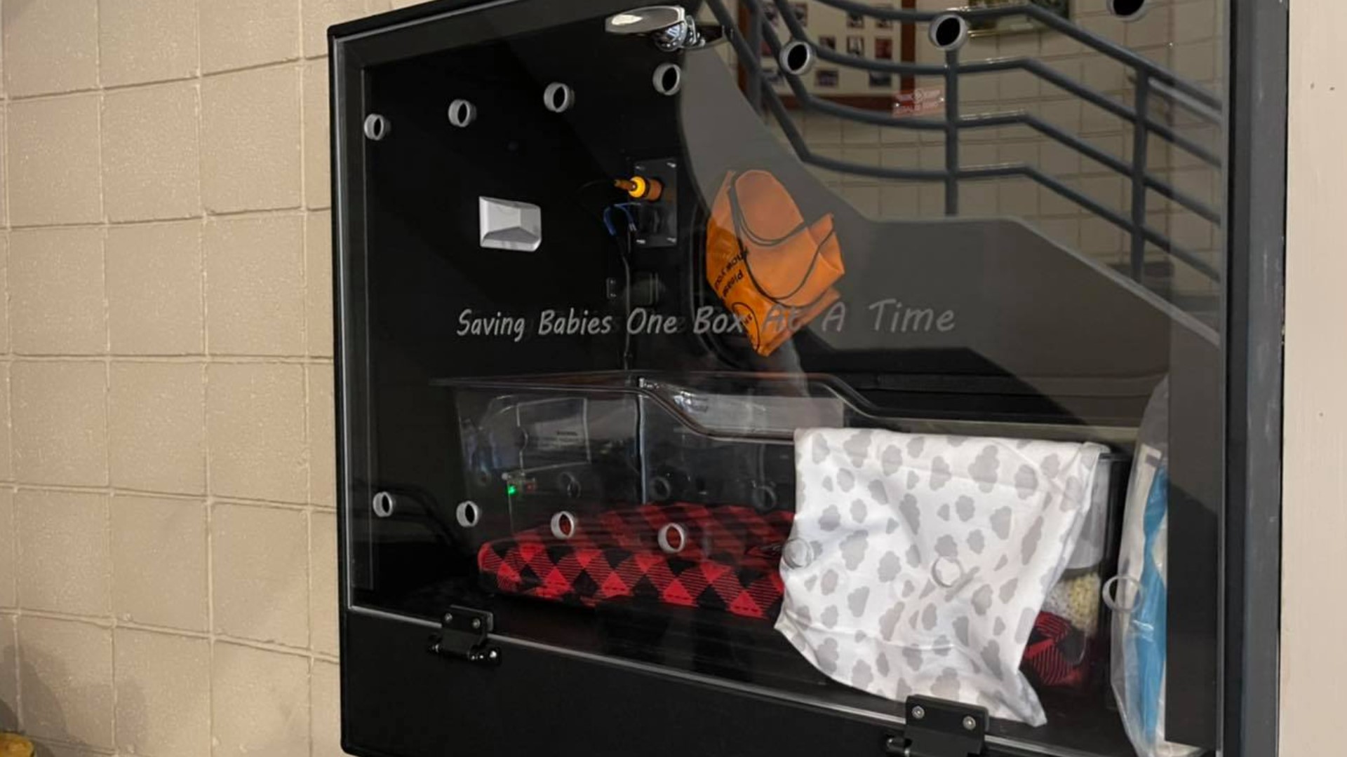 Okolona Fire gets first Safe Haven Baby Box in Kentucky | whas11.com