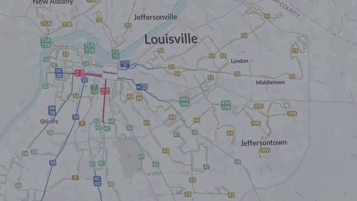 TARC rolls out 2025 network redesign concepts | whas11.com