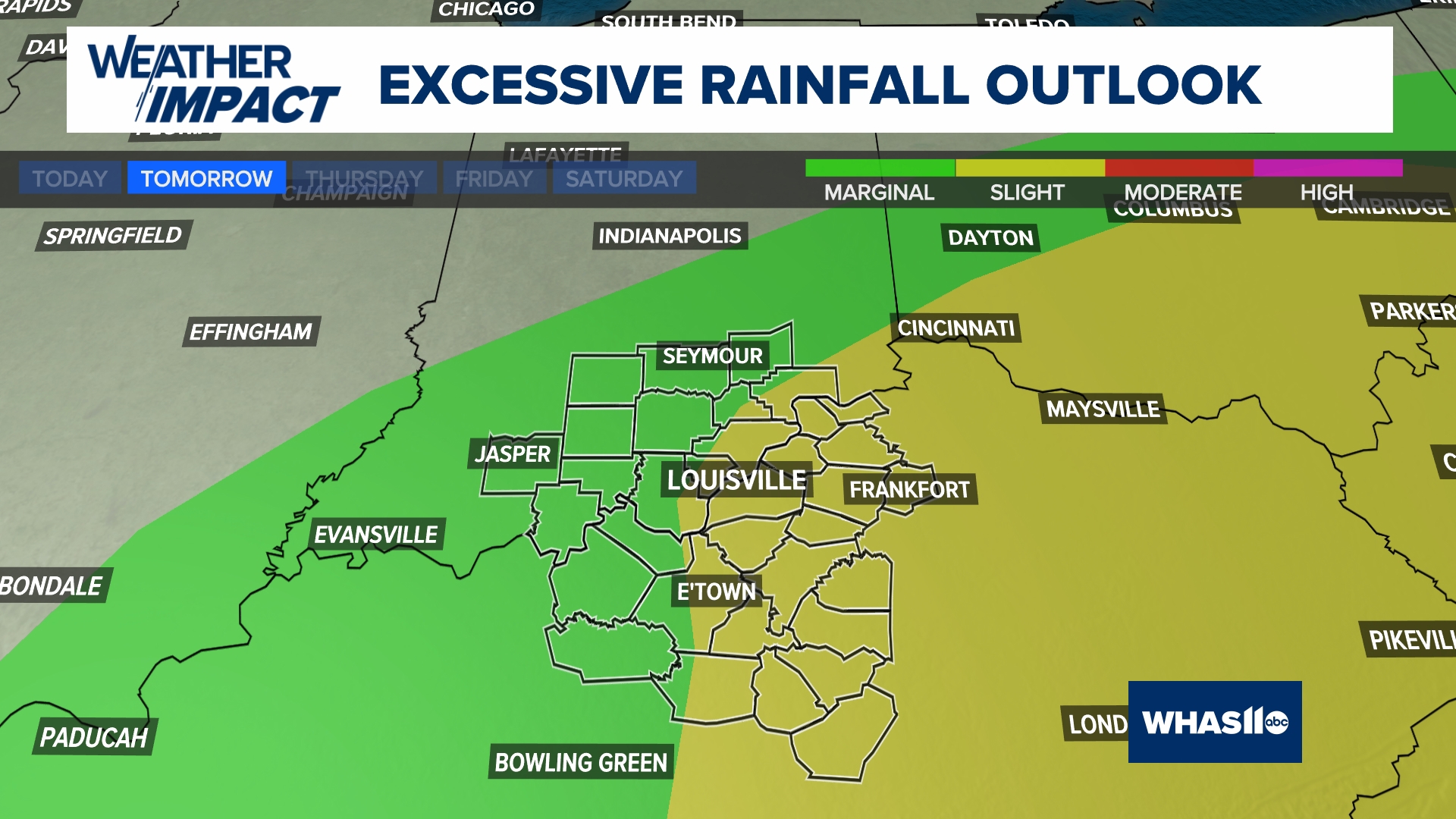 LIVE RADAR: Tracking storms in Kentucky | WHAS11 News | whas11.com