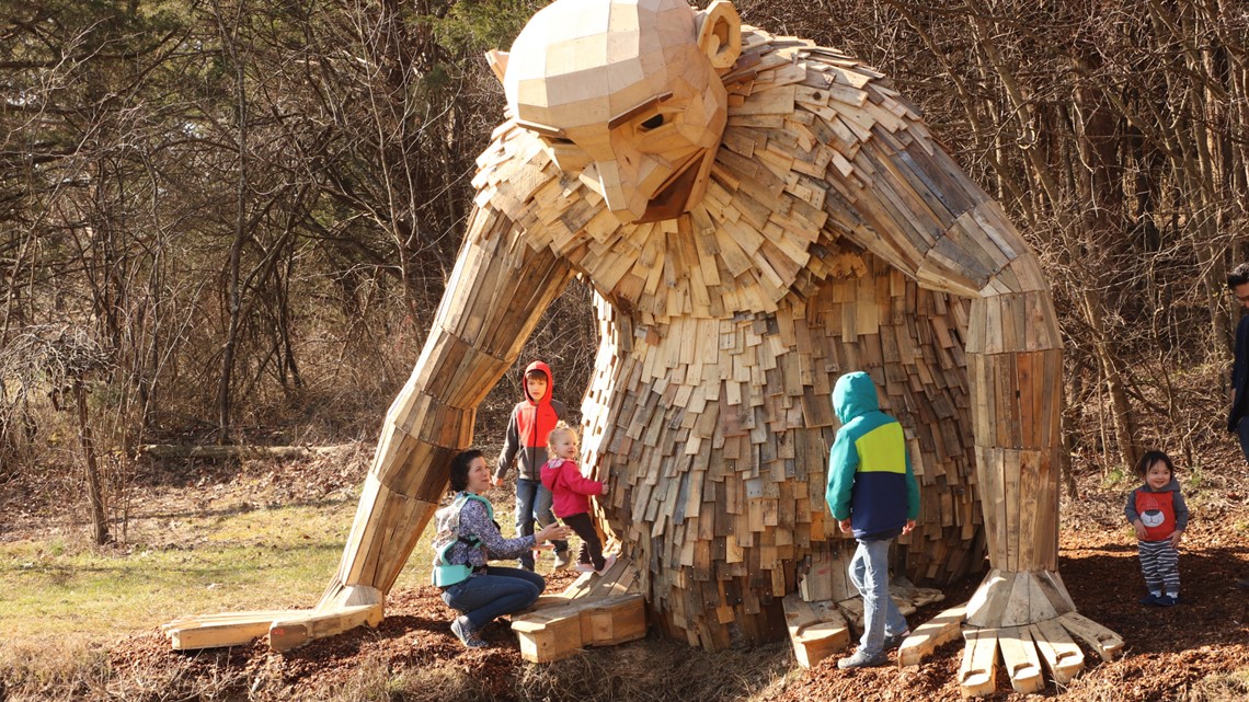 Giants appearing in Bernheim Forest | whas11.com