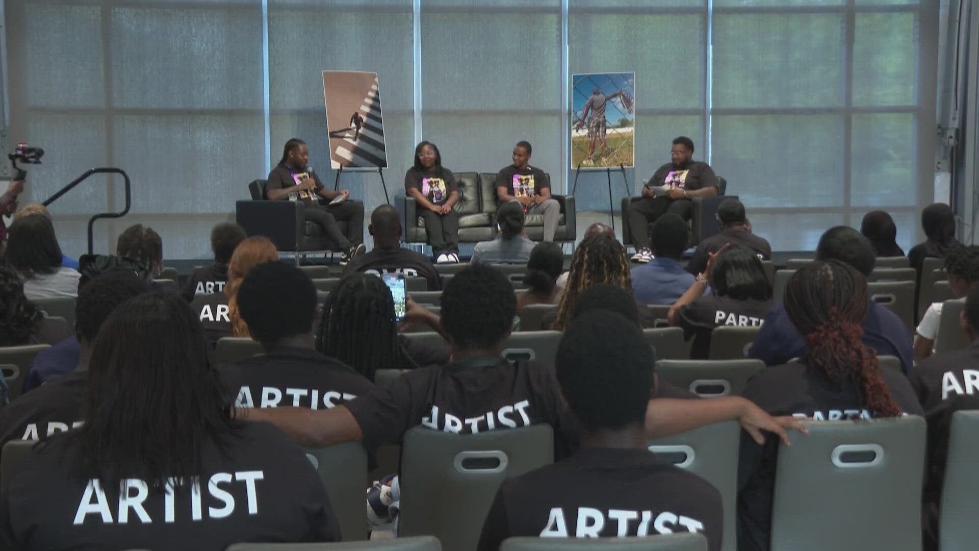 Louisville teen art on display highlights grief, healing, and gun ...