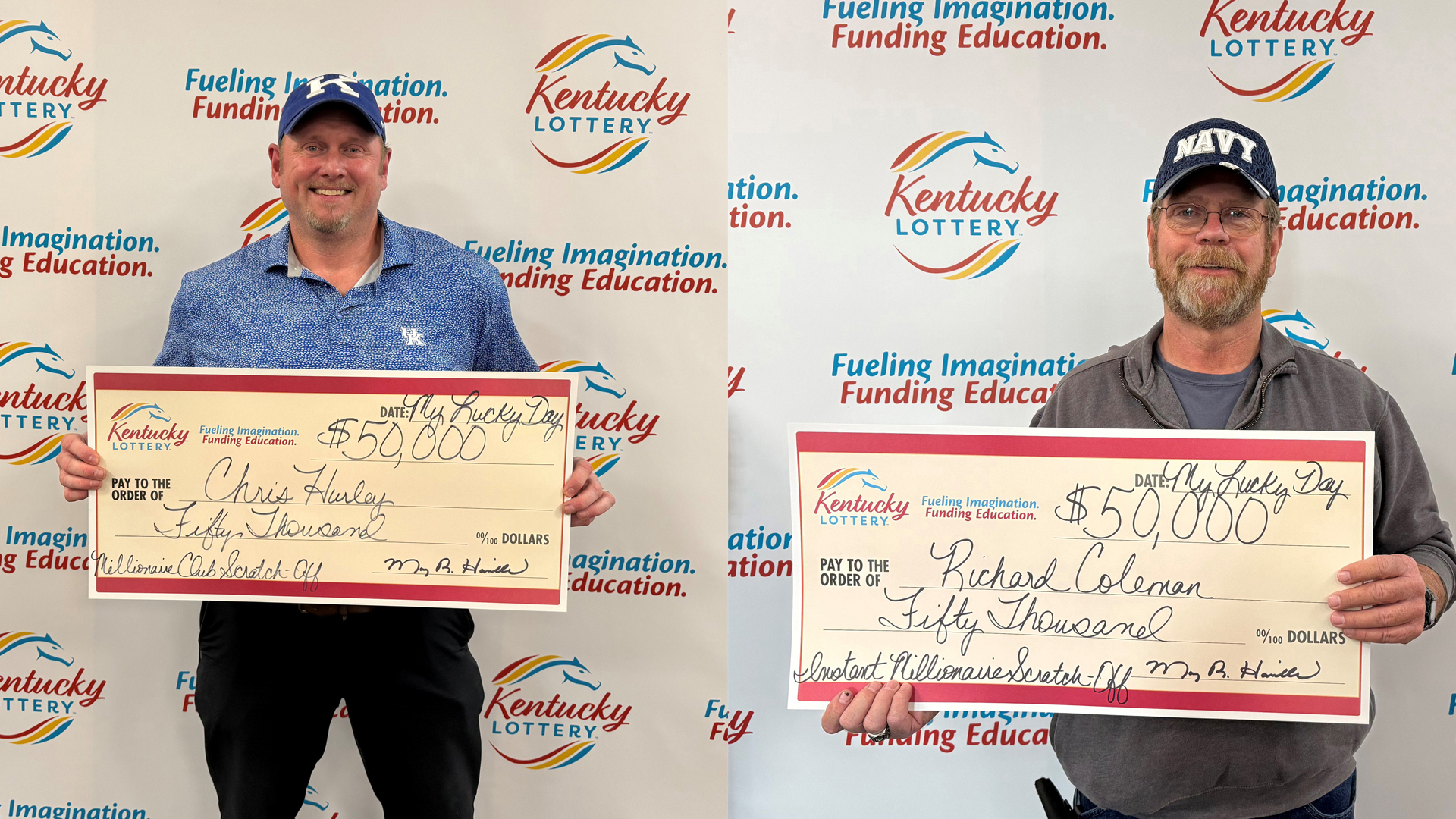 'I couldn't believe it.' | Kentucky Lottery players win $50K each ...