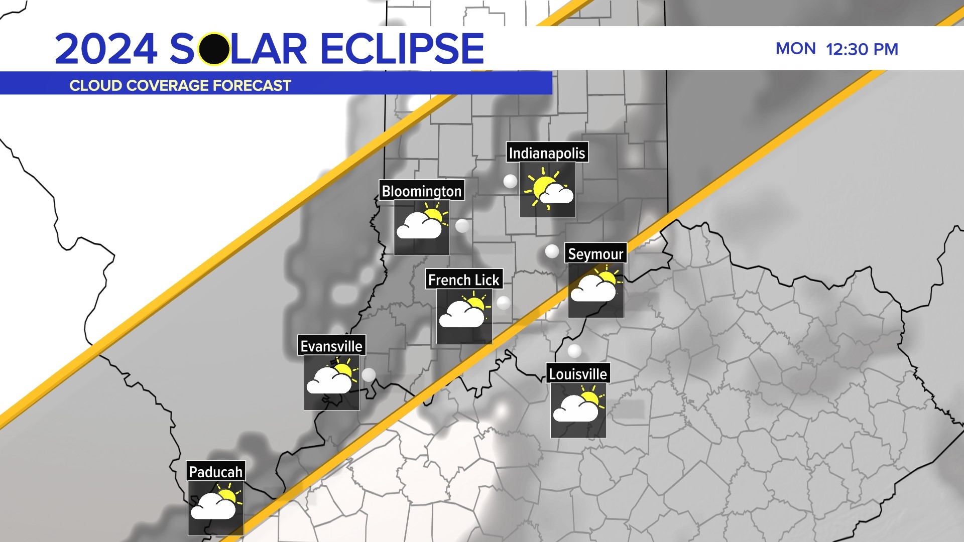 Updated Solar Eclipse Forecast for Indiana, Kentucky | whas11.com
