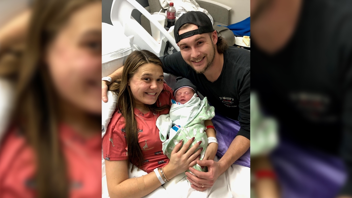Baptist Health Floyd welcomes first baby born in 2025: Meet Rhett ...