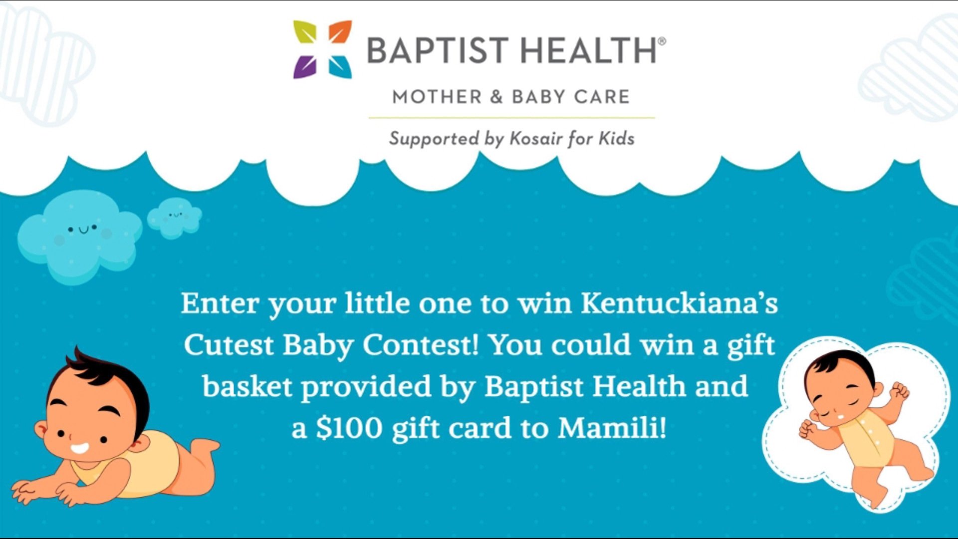 Enter To Win the 2025 Baptist Health Cutest Baby Contest! | whas11.com