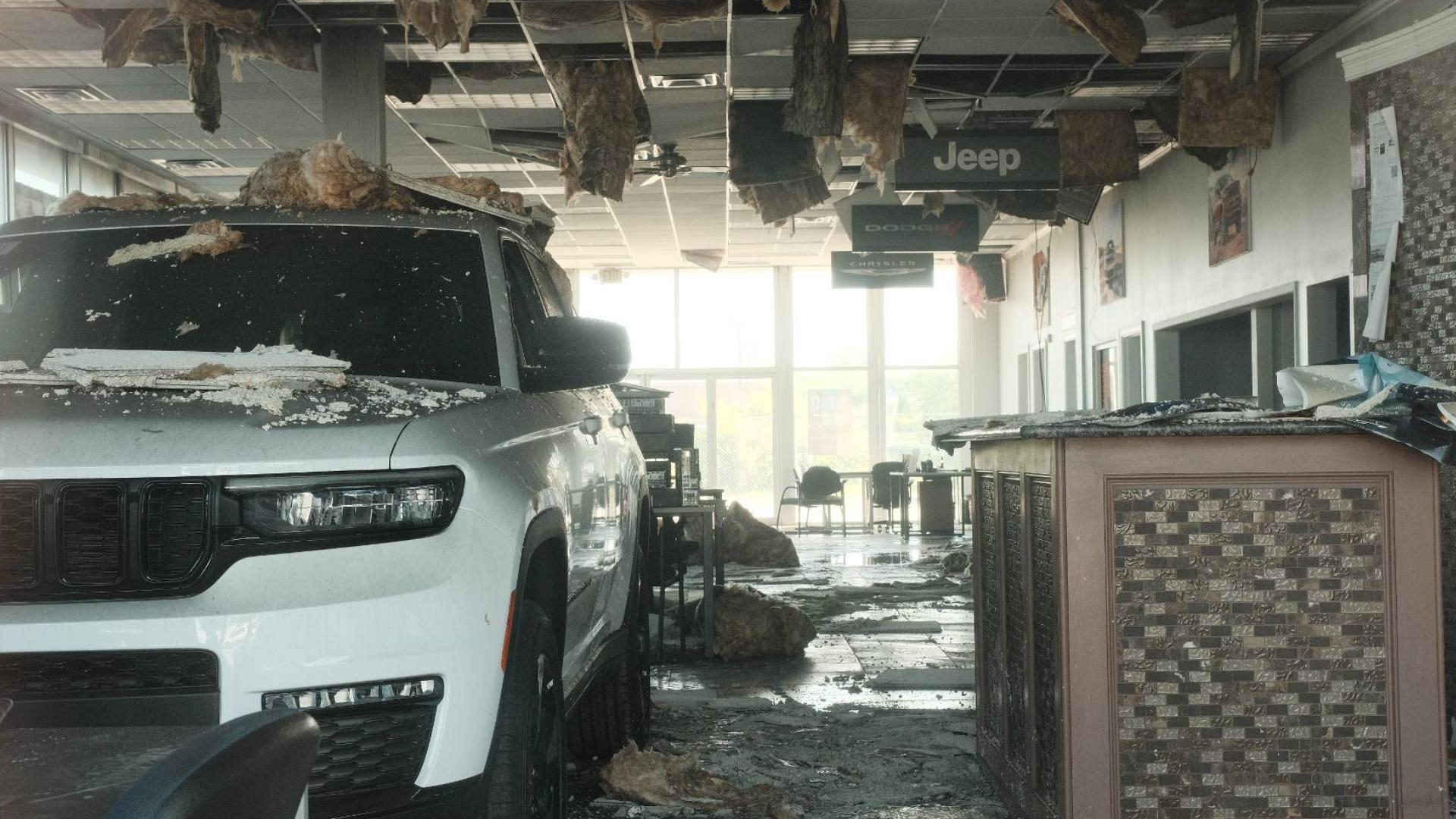 Oldham County dealership vows quick recovery after fire damage | whas11.com