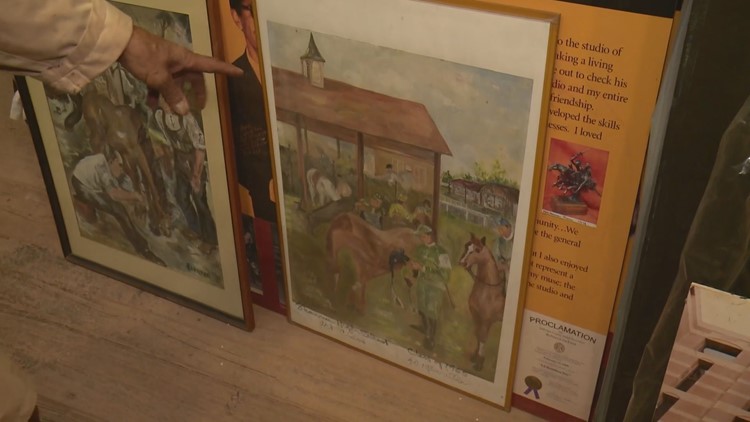 Sculptor Ed Hamilton reflects on life experiences | whas11.com