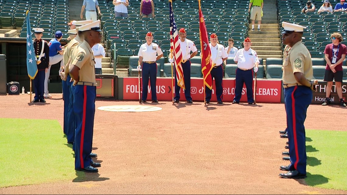 Families of Gold Star recipients honored at Slugger Field | whas11.com