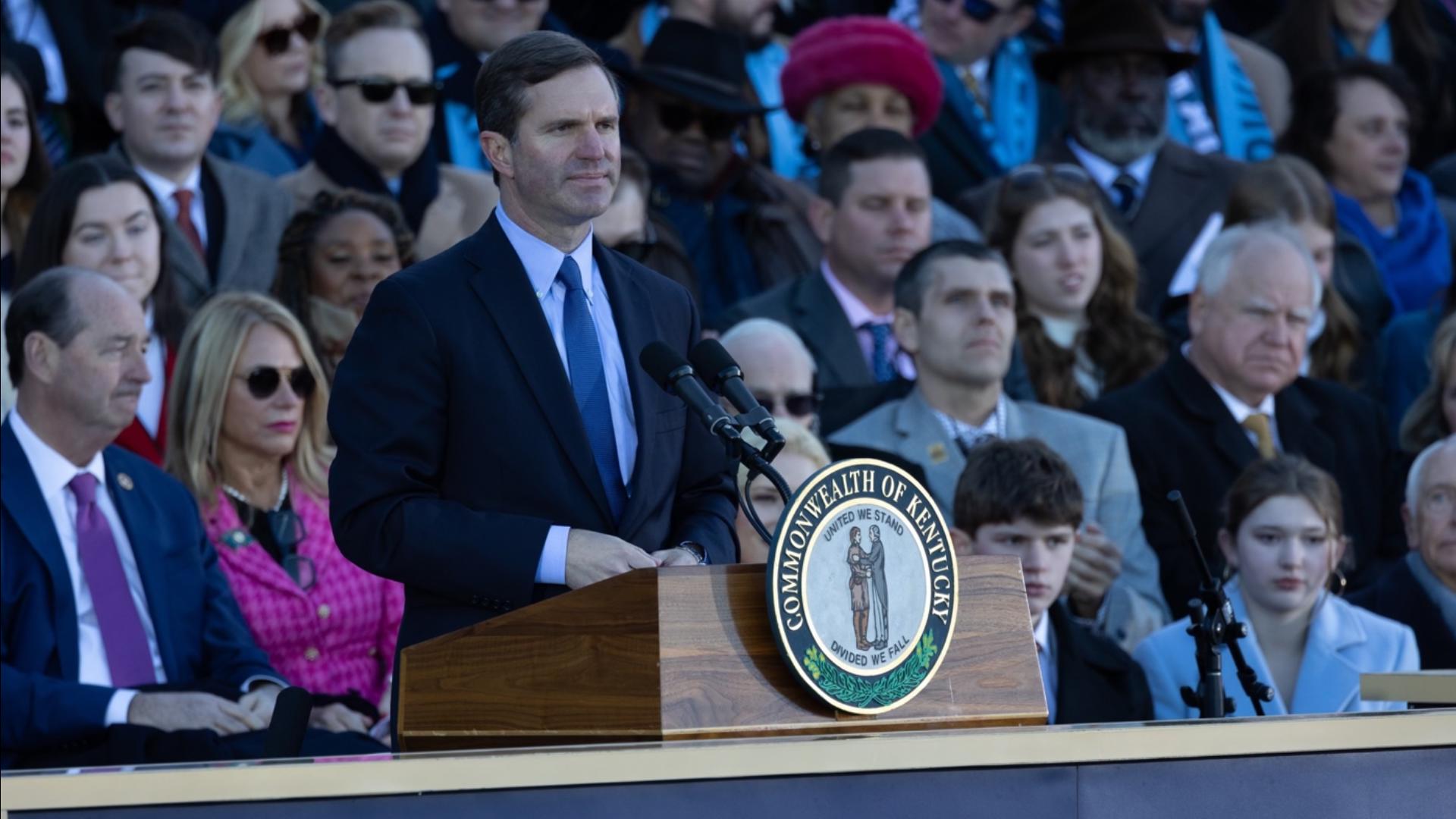 Beshear releases statement after Kamala Harris chooses Tim Walz ...