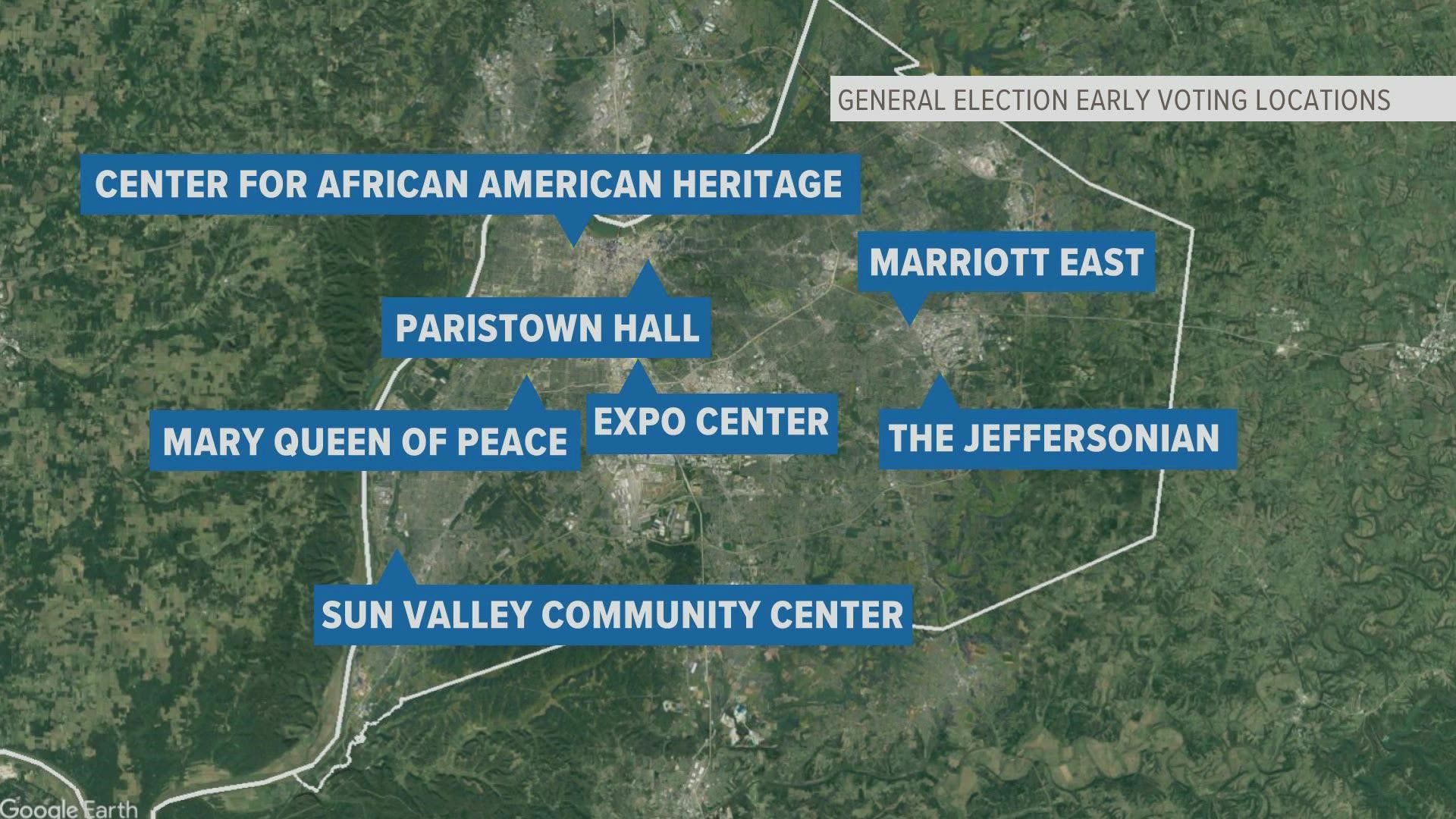 Early voting: Where you can vote in Louisville, Kentucky | whas11.com