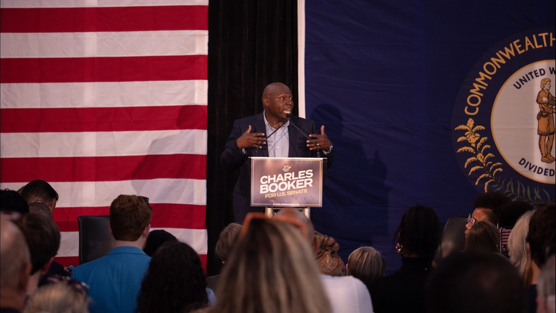 DNC leaders visit Kentucky for Charles Booker rally | whas11.com