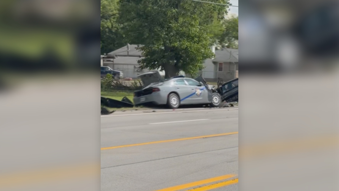 Person arrested after crash involving KSP trooper shuts down part of ...