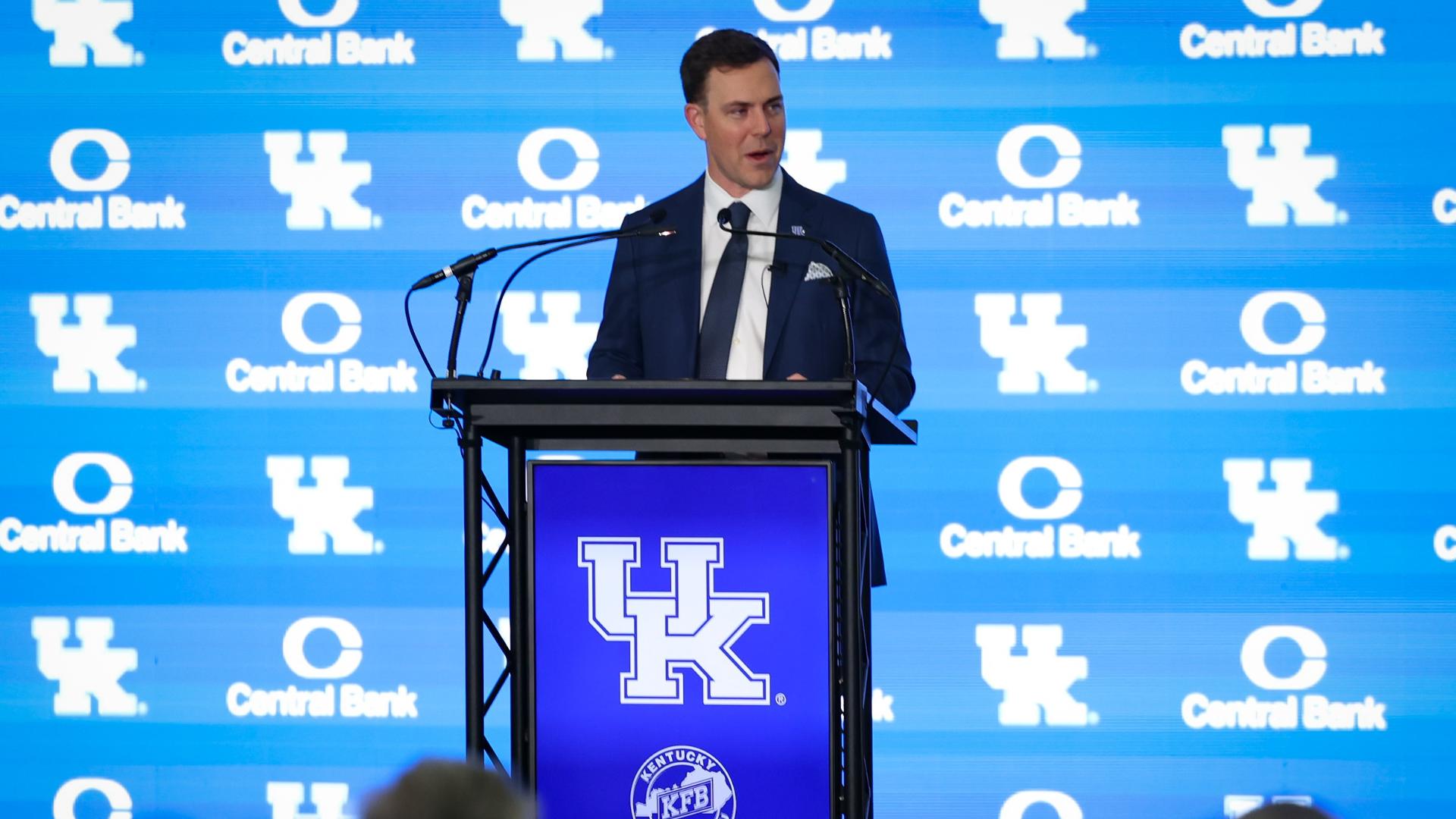 'It really is a dream' | Will Stein introduced as Kentucky football ...
