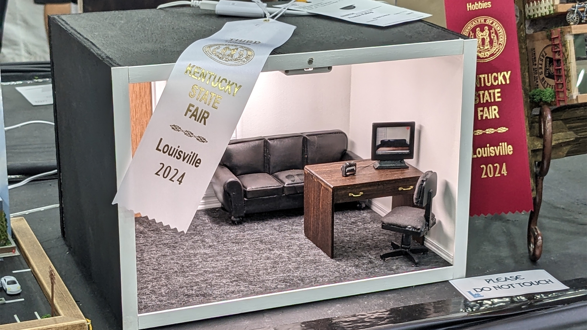 'About as subtle as you could get.' | Award-winning miniature display ...