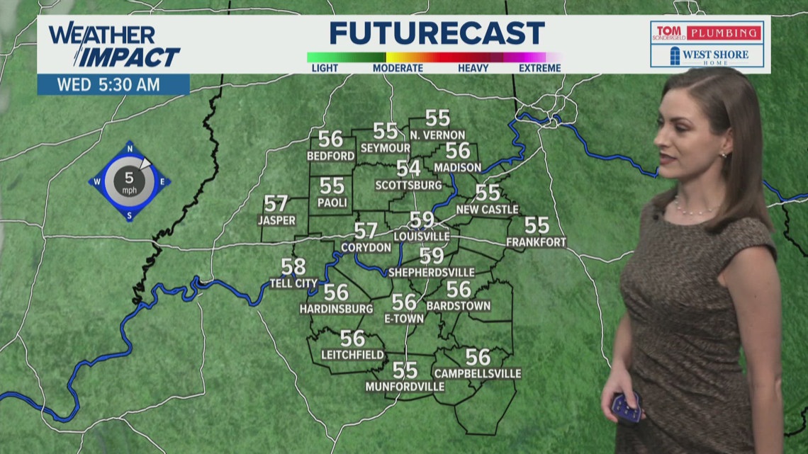 Clear and cool tonight, sunny skies return Wednesday | WHAS11 Weather ...