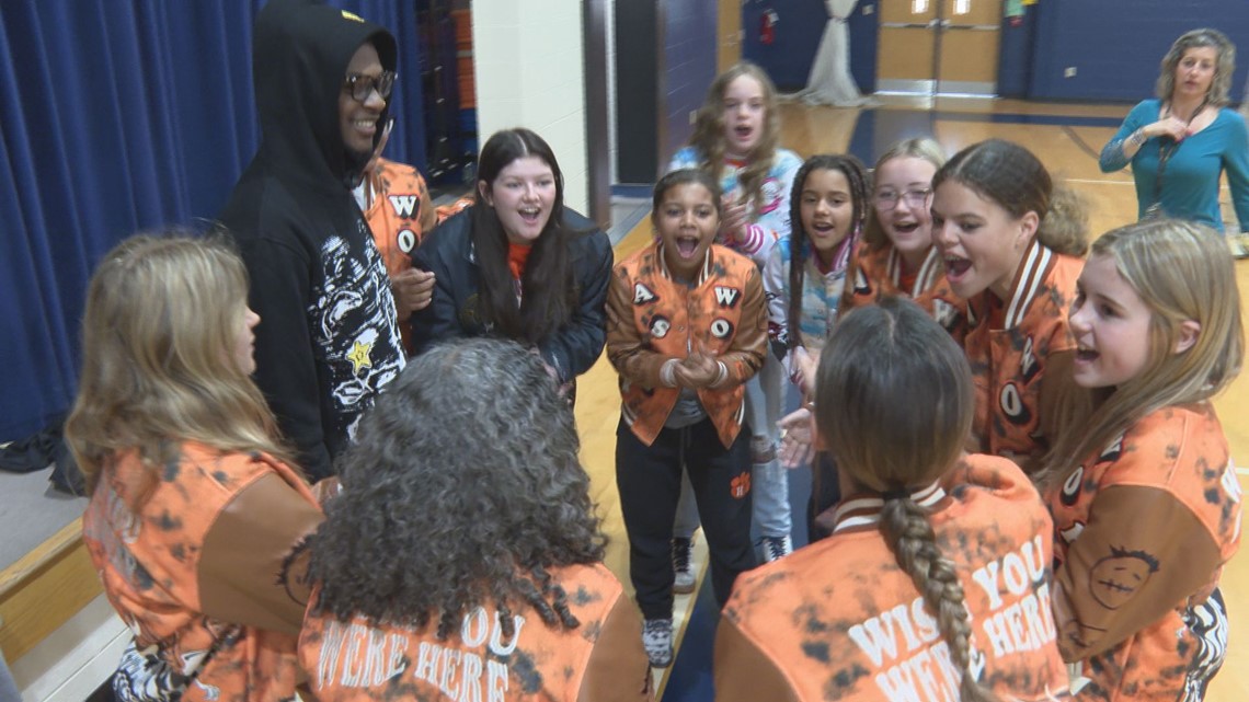 Corey Girton designs varsity jackets for Hebron Middle champions ...