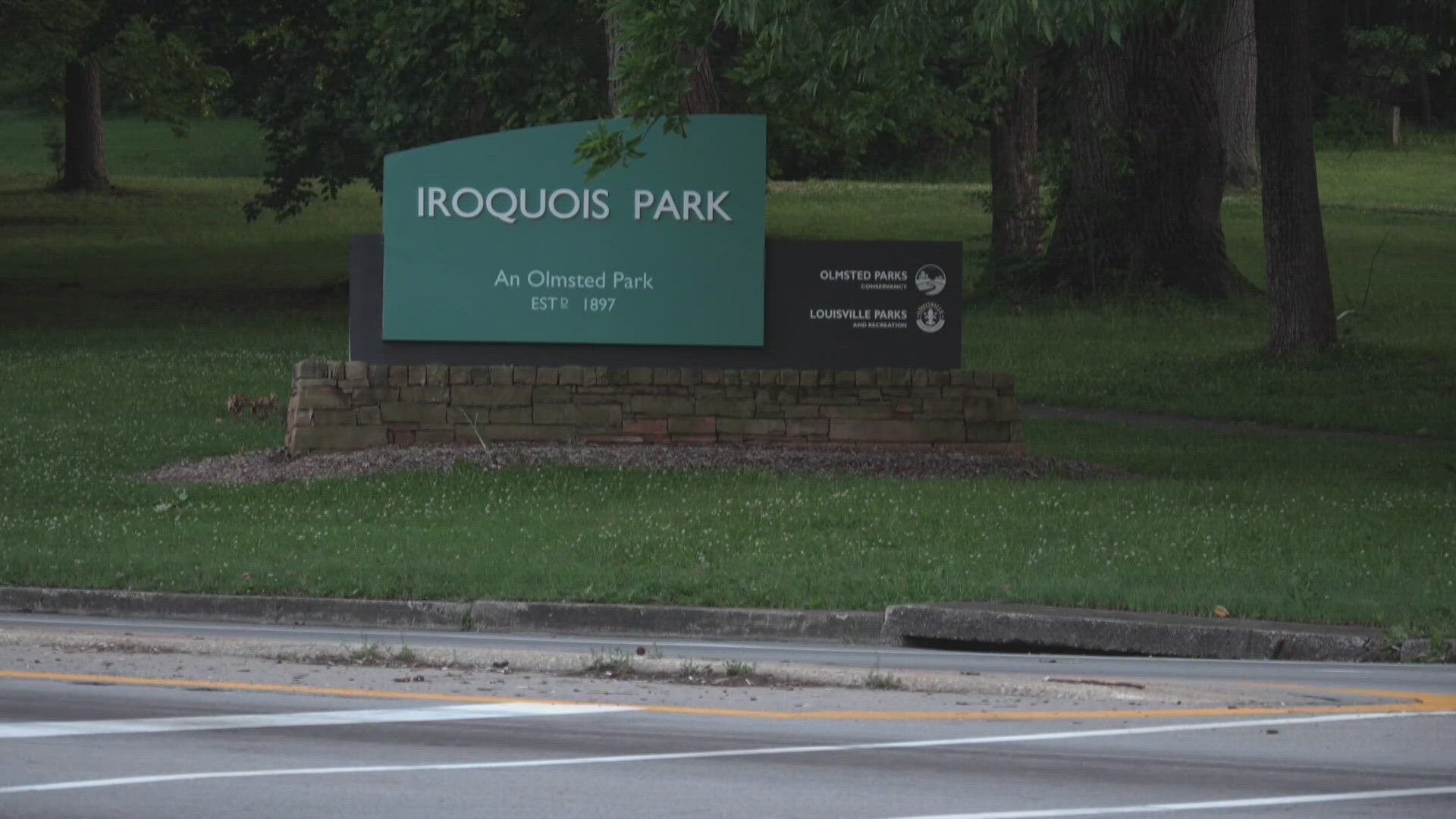 Man dies after being trapped under tree in Louisville park | whas11.com