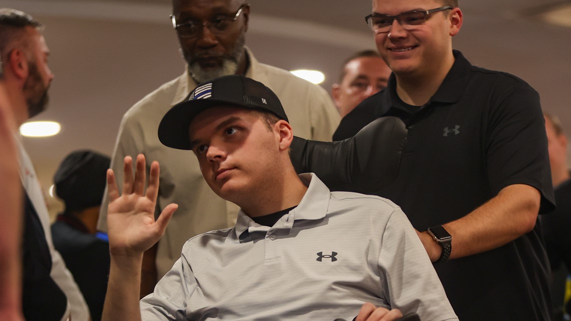 LMPD officer shot during bank shooting released from hospital | whas11.com