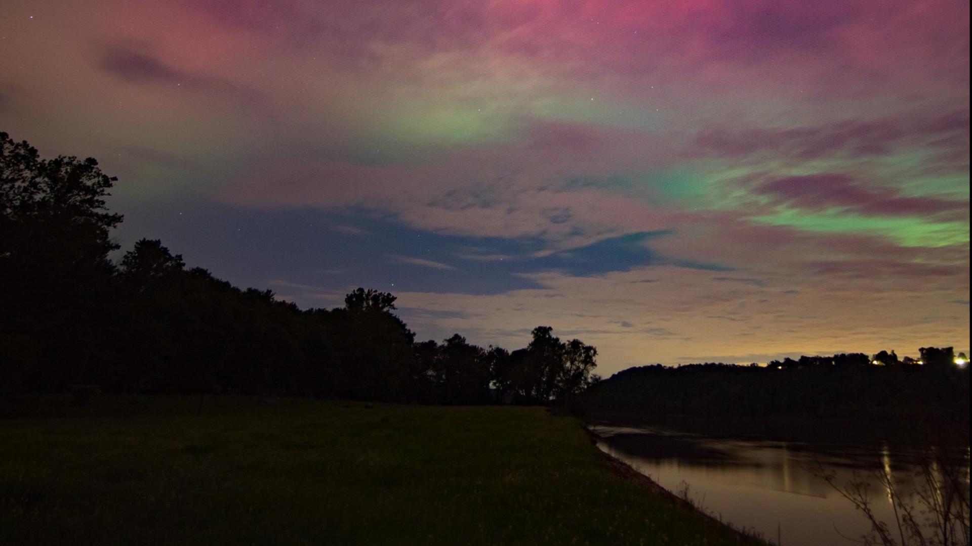 Northern Lights visible in Kentucky and Indiana | whas11.com