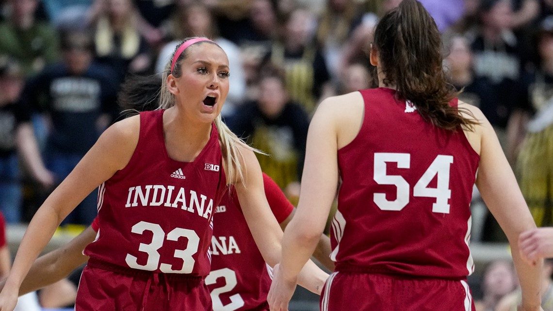 No. 4 Indiana women win 10 straight; beats Purdue 69-46 | whas11.com