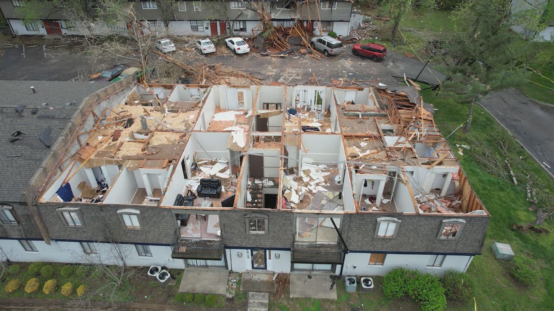 NWS Louisville confirms high-end EF1 tornado hit apartment | whas11.com