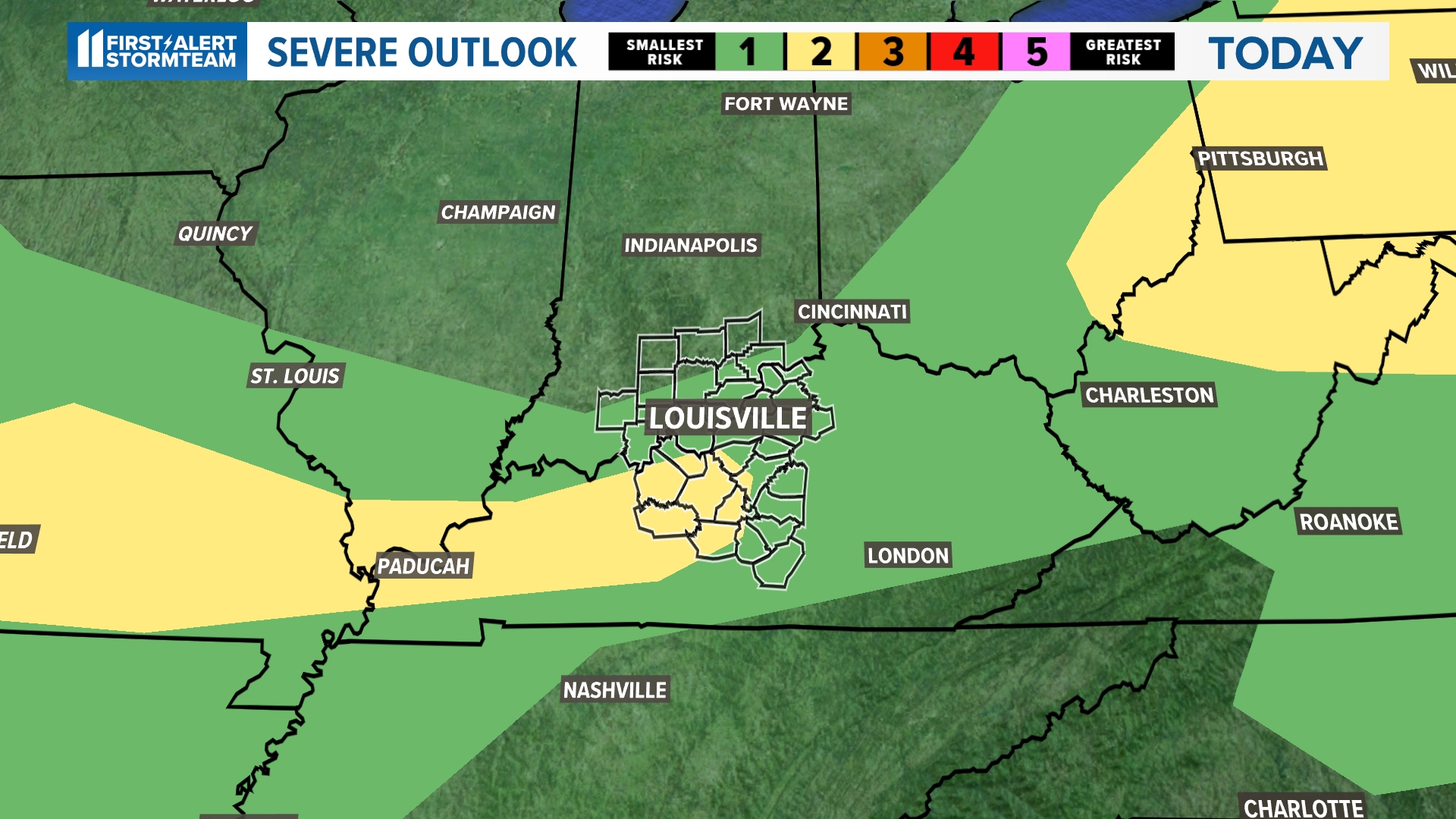 Louisville under Heat Advisory and Flood Watch Tuesday | whas11.com