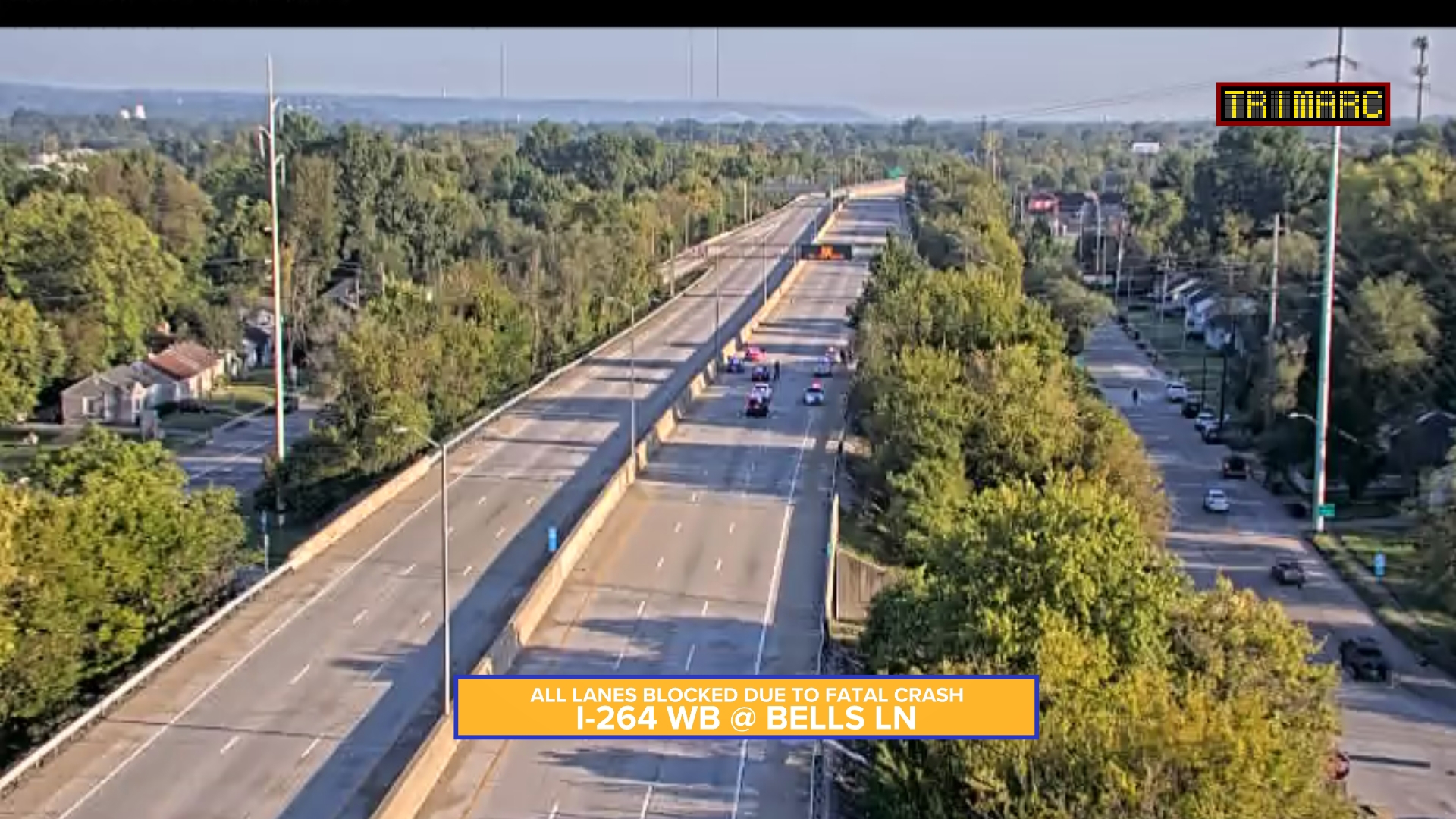 I-264 crash kills 1 person, shuts down highway in West Louisville | whas11.com