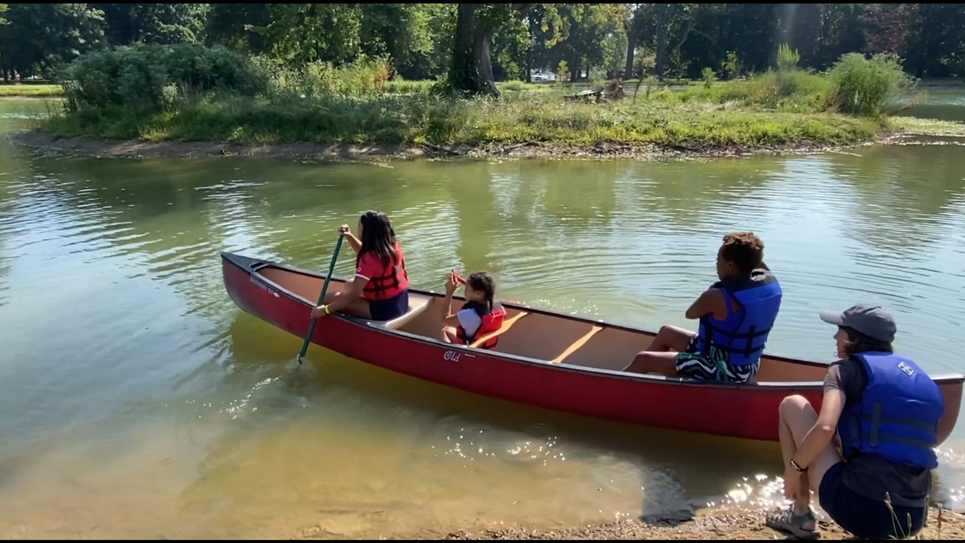 Recreational pond now open in west Louisville's Chickasaw Park | whas11.com
