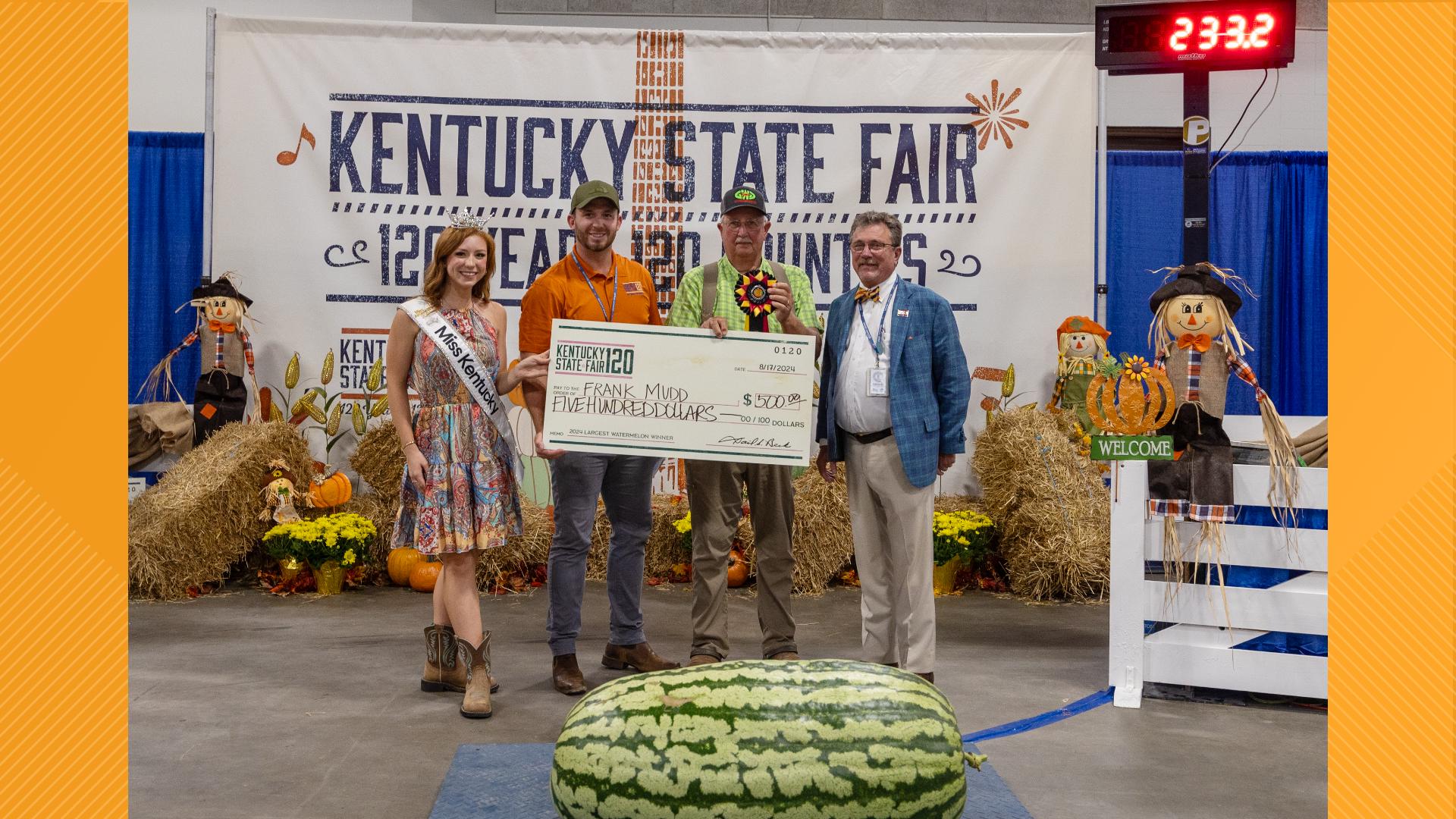 Kentucky State Fair crowns winners of largest pumpkin, watermelon ...