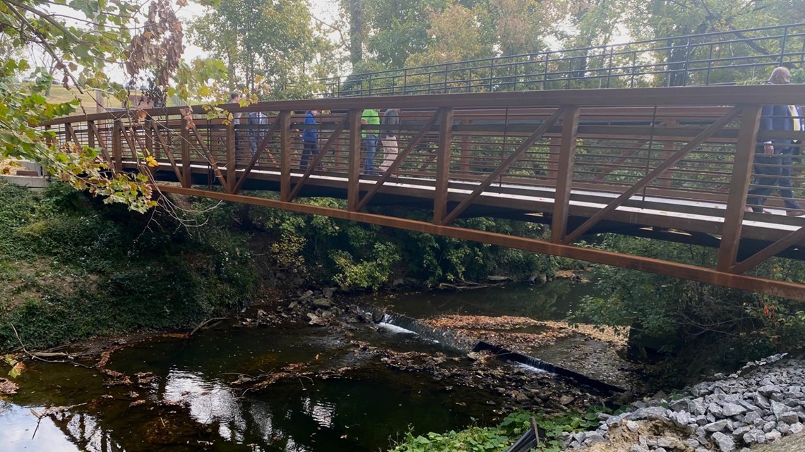 Peace Path, walking bridge opens near Nightingale Road | whas11.com