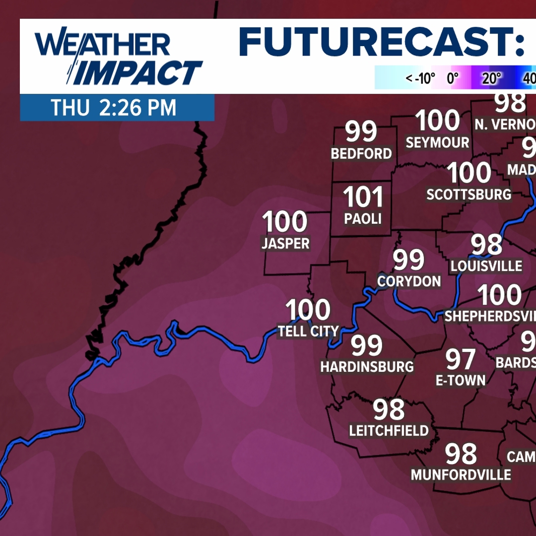 Heat Advisory issued in several Kentucky and Indiana counties. Here's ...
