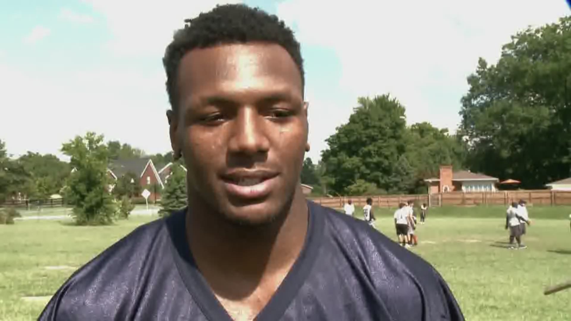 Moore's JJ Weaver takes family pride in Football | whas11.com