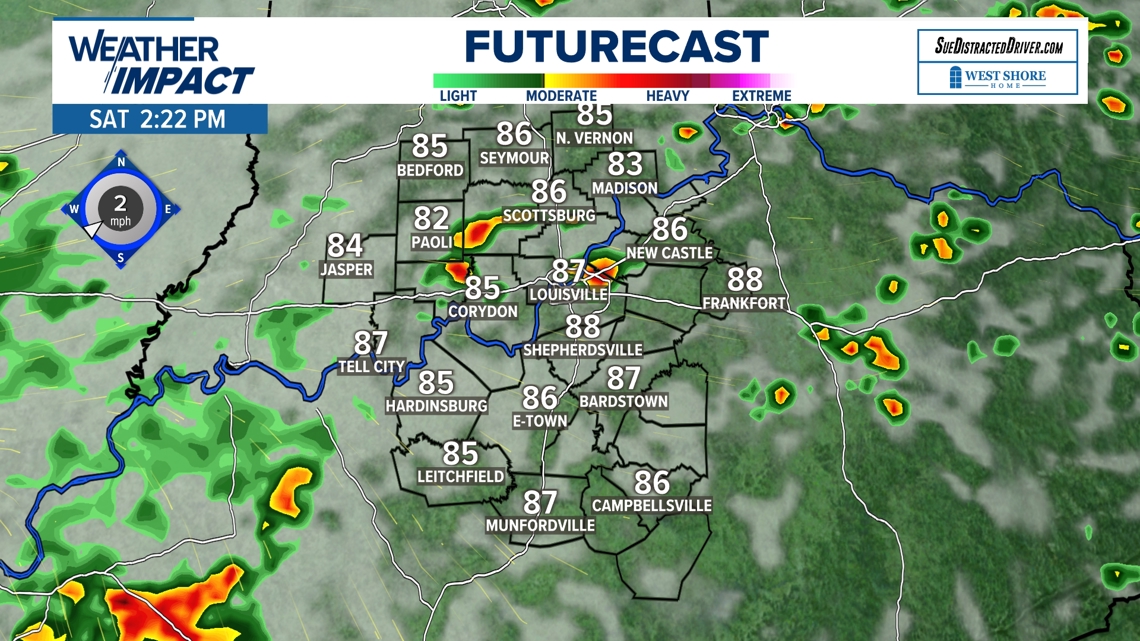 Extreme heat descends upon Louisville | Weather Impact | whas11.com