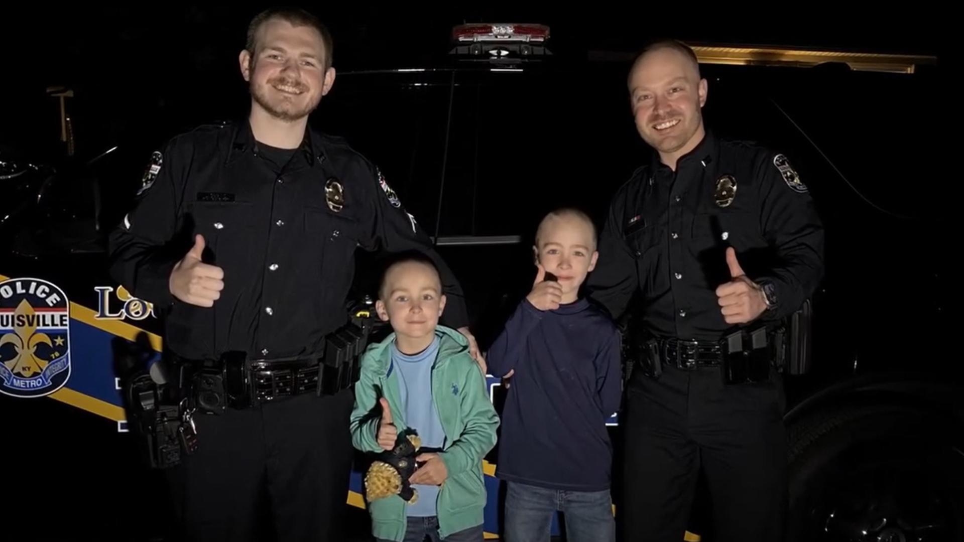 Bodycam shows Louisville police officers rescue boy from burning home ...