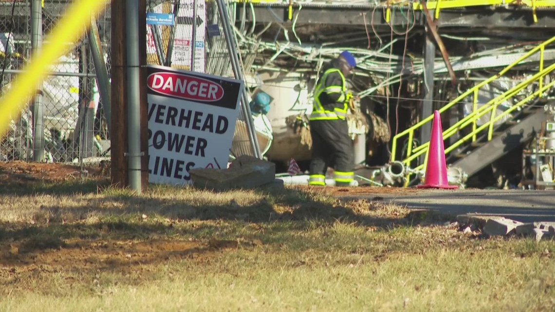 Demolition begins at Louisville's Givaudan plant explosion site ...