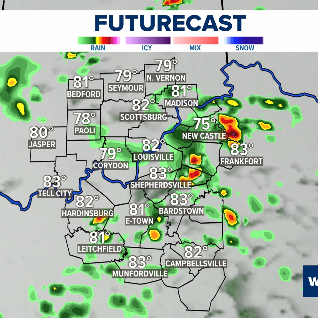 When will Kentucky and Indiana be hit by storms on Friday? Latest ...