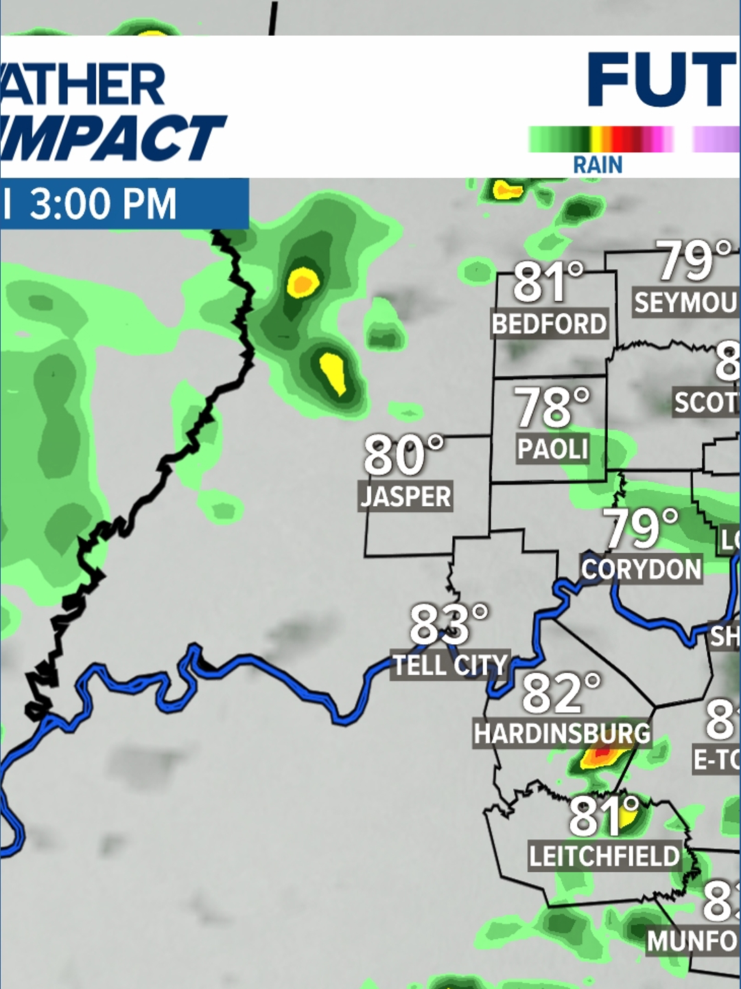 When will Kentucky and Indiana be hit by storms on Friday? Latest ...