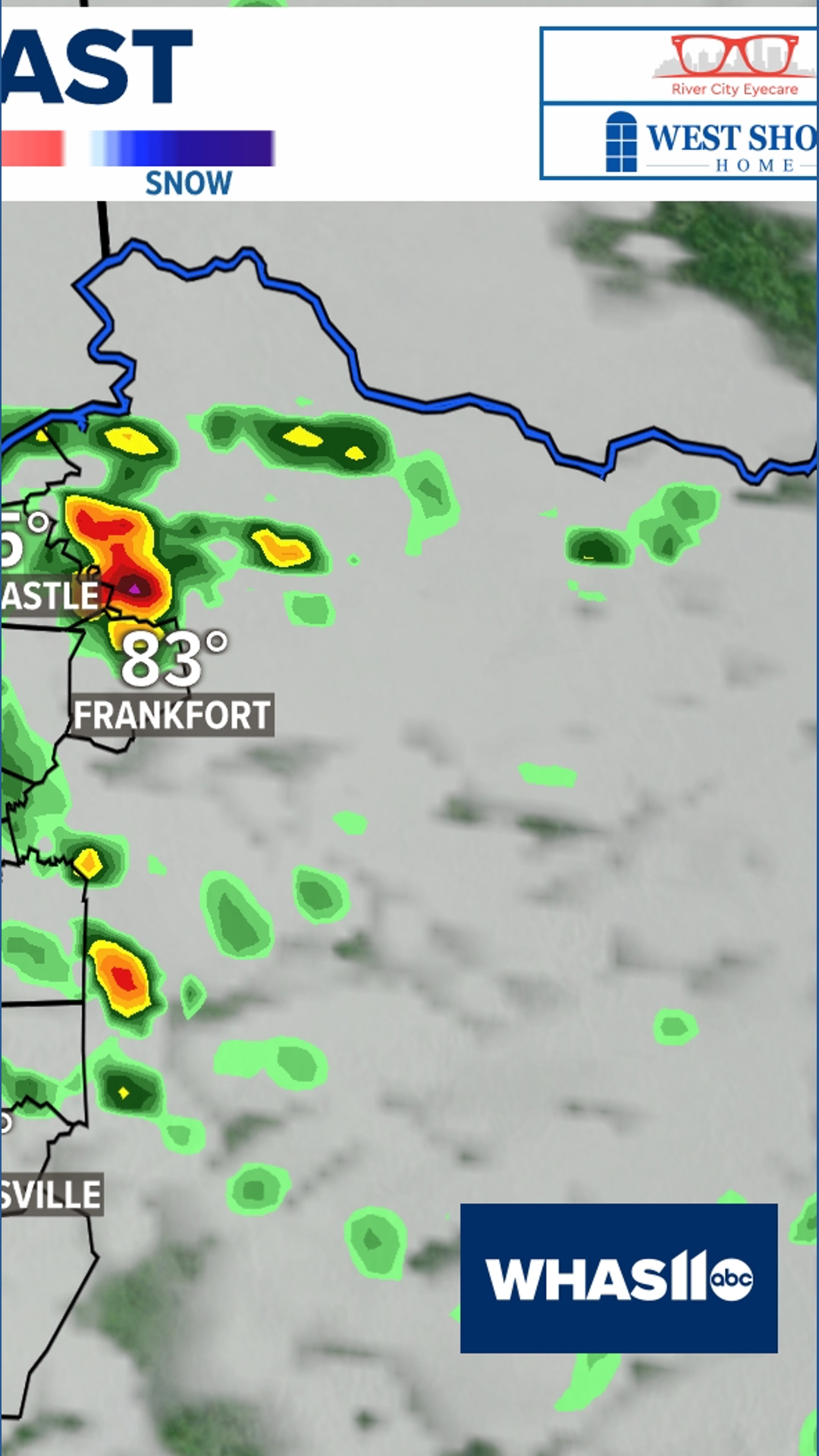When will Kentucky and Indiana be hit by storms on Friday? Latest ...