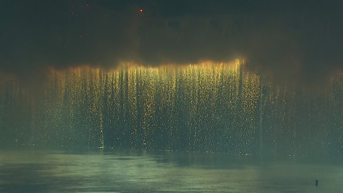 What happened to firework waterfall at Thunder Over Louisville ...